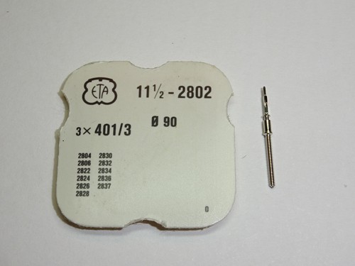 ETA original winding stem 2802 2804 2806 2822 2824 2826 2828 tige de ...
