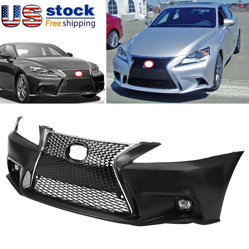 For 06-13 Lexus IS250 IS350 C 2IS to 3IS Front Bumper Conversion 2014 ...