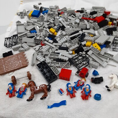 Vintage 1980's Castle Building Set Lego/Tyco ~Lot No Box | eBay