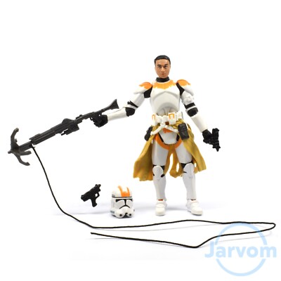 Star Wars 3.75" Legacy Comic Pack Routine Valor Clone Lieutenant Loose ...
