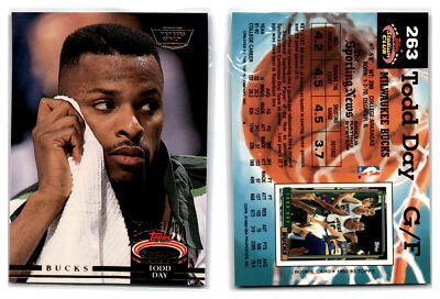 1992-93 Stadium Club Members Only #263 Todd Day - Milwaukee Bucks RC | eBay