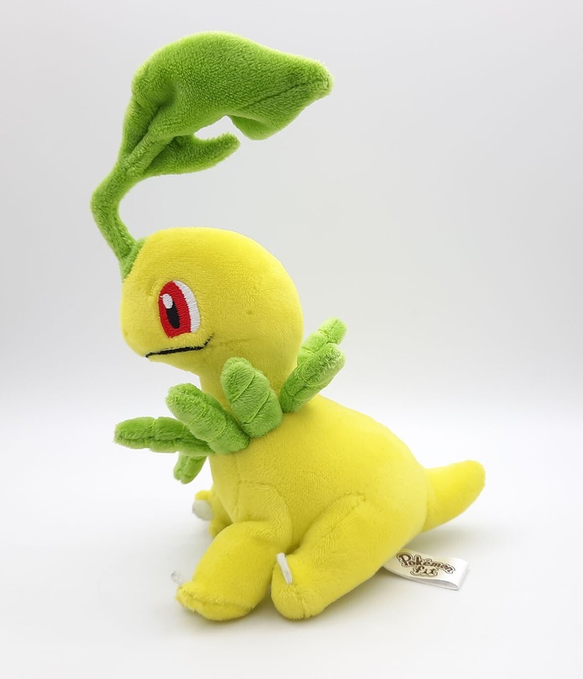 Pokemon Center Bayleef 5" Fit Sitting Cuties plush doll stuffed ...