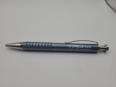 Viagra Drug Rep Pharmaceutical Advertising Pen Metal, heavy, rare one ...
