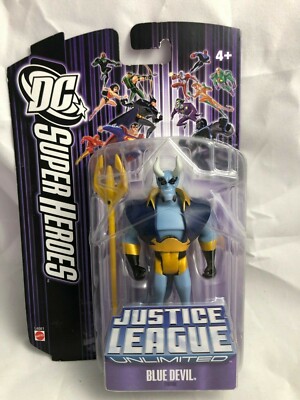 Justice League Unlimited - DC Comics - BLUE DEVIL Action Figure - NEW ...