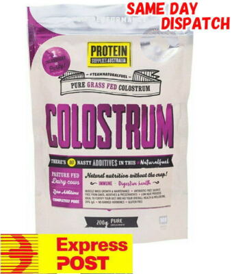 PURE COLOSTRUM POWDER 200G PSA PROTEIN SUPPLIES AUSTRALIA | eBay Australia