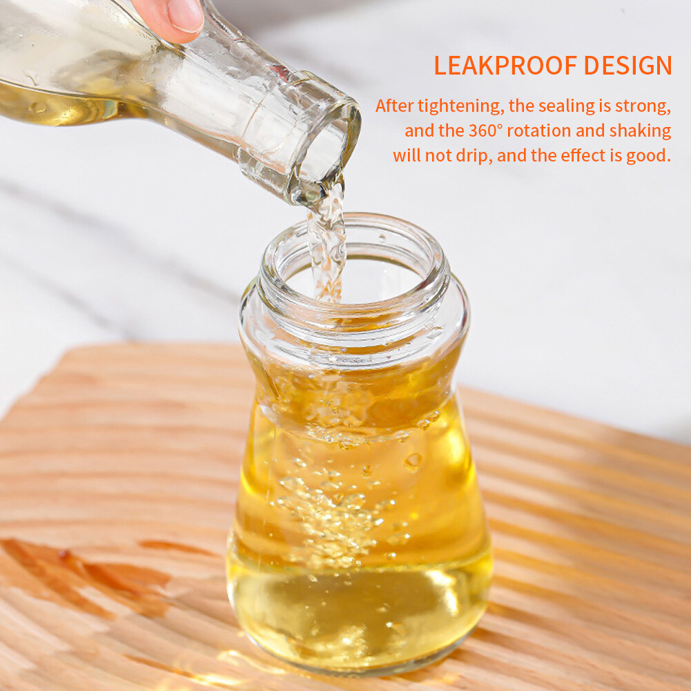 With Silicone Brush BBQ Squeeze Kitchen Cooking Tool Oil Dispenser ...