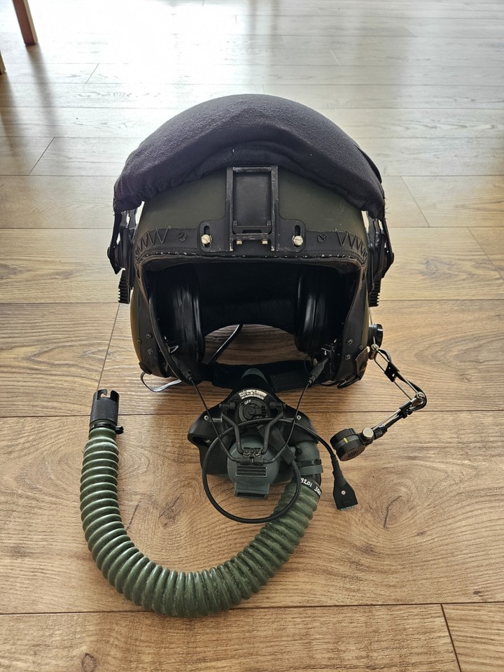 Flying Helmet NVG Oxygen Mask Top Gun | eBay UK