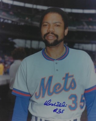 Signed 8x10 DOCK ELLIS New York Mets Autographed photo w/COA | eBay
