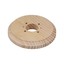 Round Wood Pine Plinth 112 & 135mm Dia. Rose Surface Pattress Ceiling ...