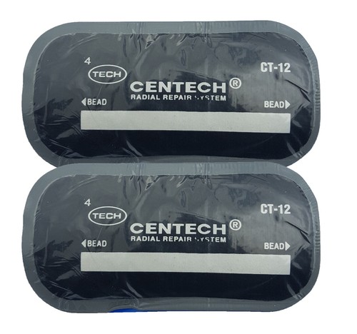 TECH CT-12 TYRE PUNCTURE REPAIR PATCHES 60X110MM TRUCK AGRI OTR EM ...