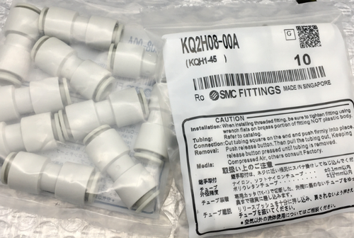 1Bag/10pcs New SMC KQ2H08-00A Fittings | eBay