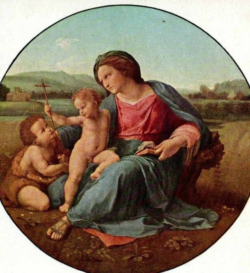 Raphael Madonna And Child National Gallery
