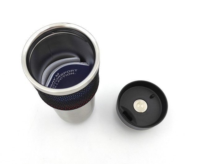 GENUINE OE BMW M Motorsport Thermo Cup Thermal Mug Stainless Steel ...