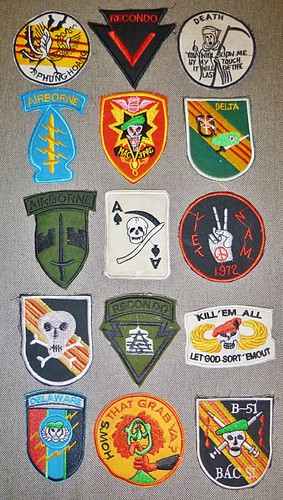 CIA - Phoenix Assassination Program - Lot x 15 Patch - Grim Reaper ...