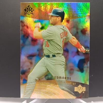 2005 Cardinals Upper Deck Reflections #12 Jim Edmonds Baseball Card | eBay