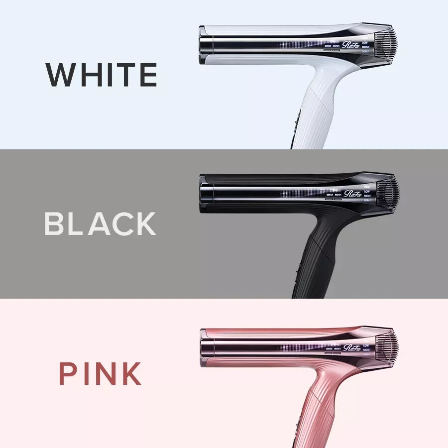 ReFa Hair Dryer BEAUTECH DRYER SMART W RE-AX-05A Pink New AC100-240V 50 ...