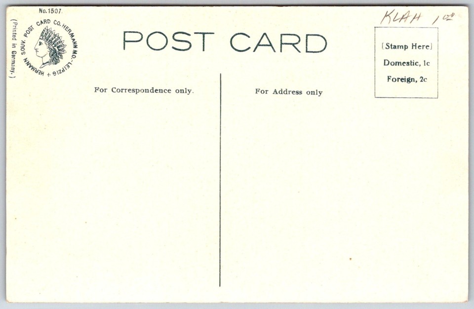 Postcard IA Shenandoah Iowa Western Normal College Horses Wagons AS1A ...