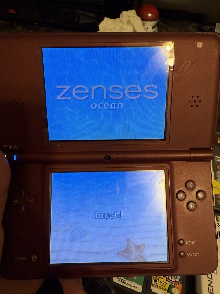 Nintendo DSi XL UTL-001 Red Handheld Game Console Bundle w/ 9 Games ...