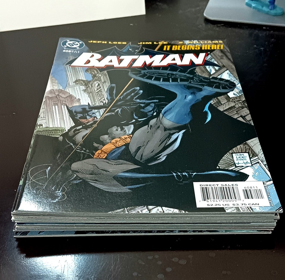 DC Comics Batman 608 609 610 611 612 613 614 615 616 617 618 619 HUSH ...