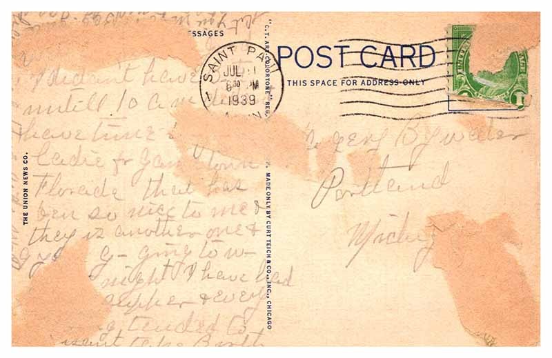 Postcard GARDEN SCENE St. Paul Minnesota MN j/01 AR7716 | eBay UK