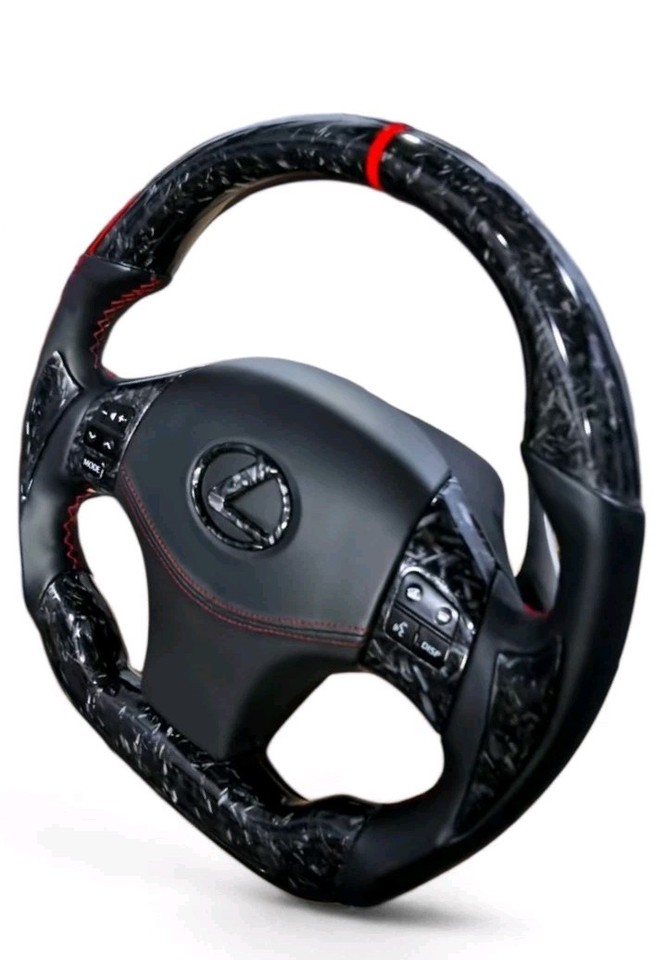 TTD Craft Lexus 2006-2013 IS250 IS350 ISF Fordge Carbon Fiber Steering ...