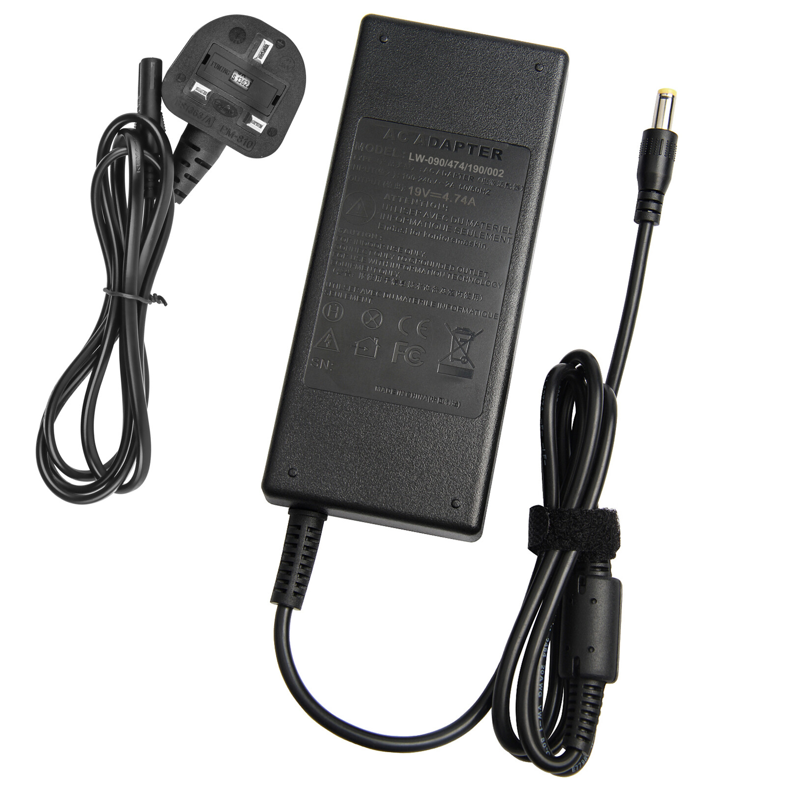 Adapter For Getac V110 F110 11.6" Rugged Tablet PC Charger Power Supply ...