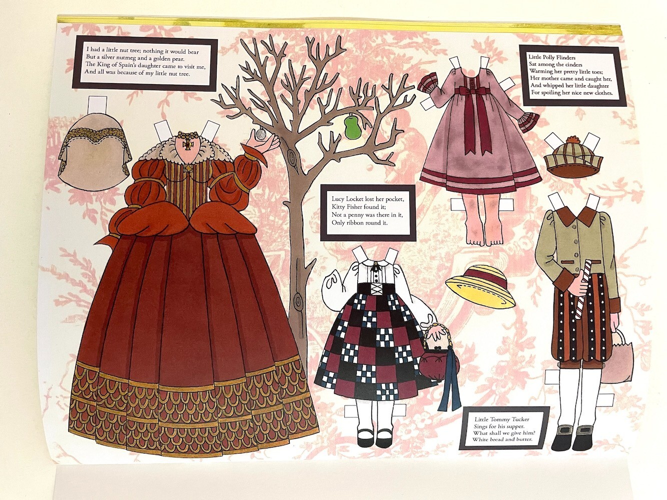 Adorable! NURSERY RHYME TIME PAPER DOLLS - by Alina Kolluri | eBay