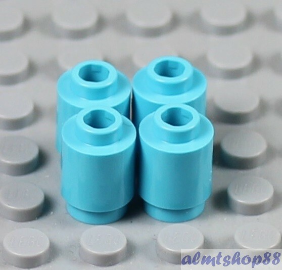 LEGO - 1x1 Round Bricks - PICK YOUR COLORS - Cylinder Tubes Cones 3062 ...
