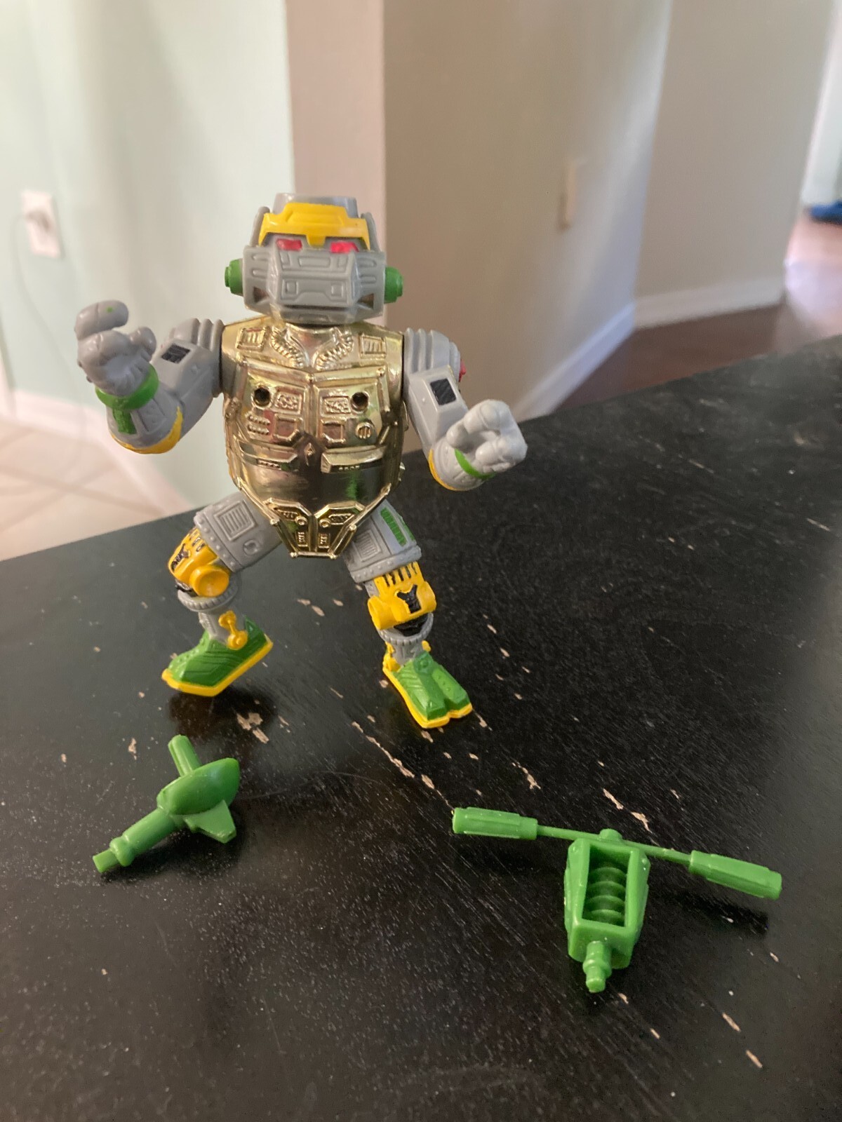 TMNT Metalhead complete 1989 Playmates Ninja Turtles Robot Turtle ...