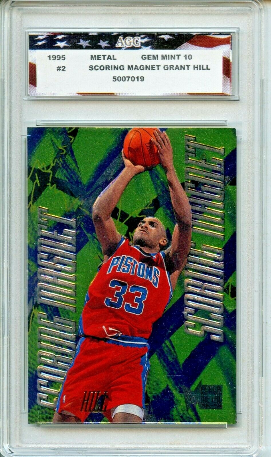 1995-96 Fleer Metal - Scoring Magnet Grant Hill #2 for sale online | eBay