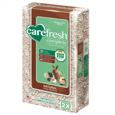 Healthy Pet Carefresh Complete Small Animal Natural Paper Bedding 14L ...