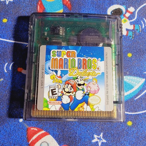Super Mario Bros. Deluxe Game Boy Color Nintendo GBC Authentic Saves | eBay
