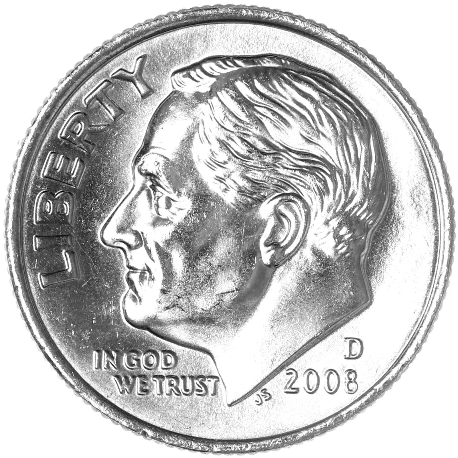 2008 D Roosevelt Dime BU US Coin | eBay