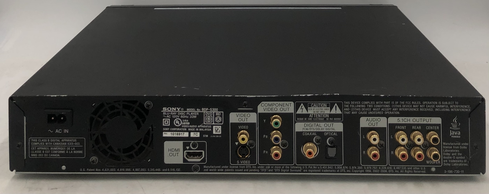 Sony BDP-S300 Blu-ray Player | eBay