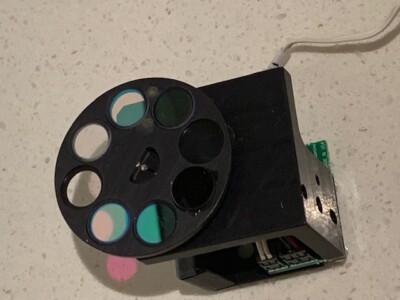 Motorized Optical Filter Wheel 8 position 0.5" filters Faulhaber ...