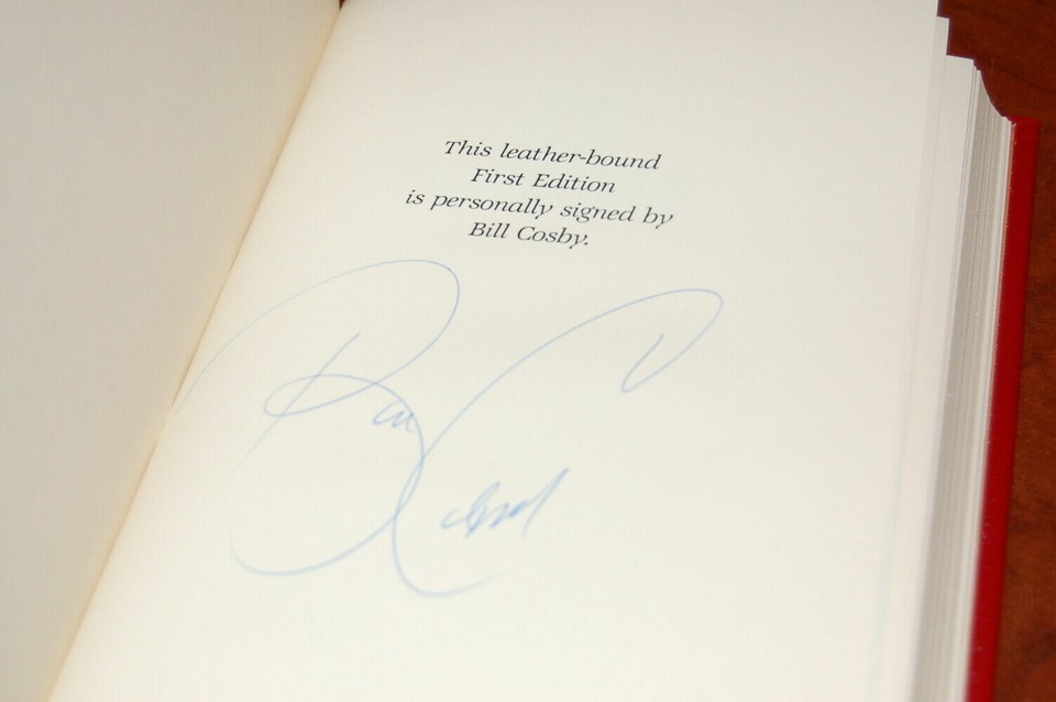 Bill Cosby Easton Press SIGNED Book Love and Marriage 1st Edition ...