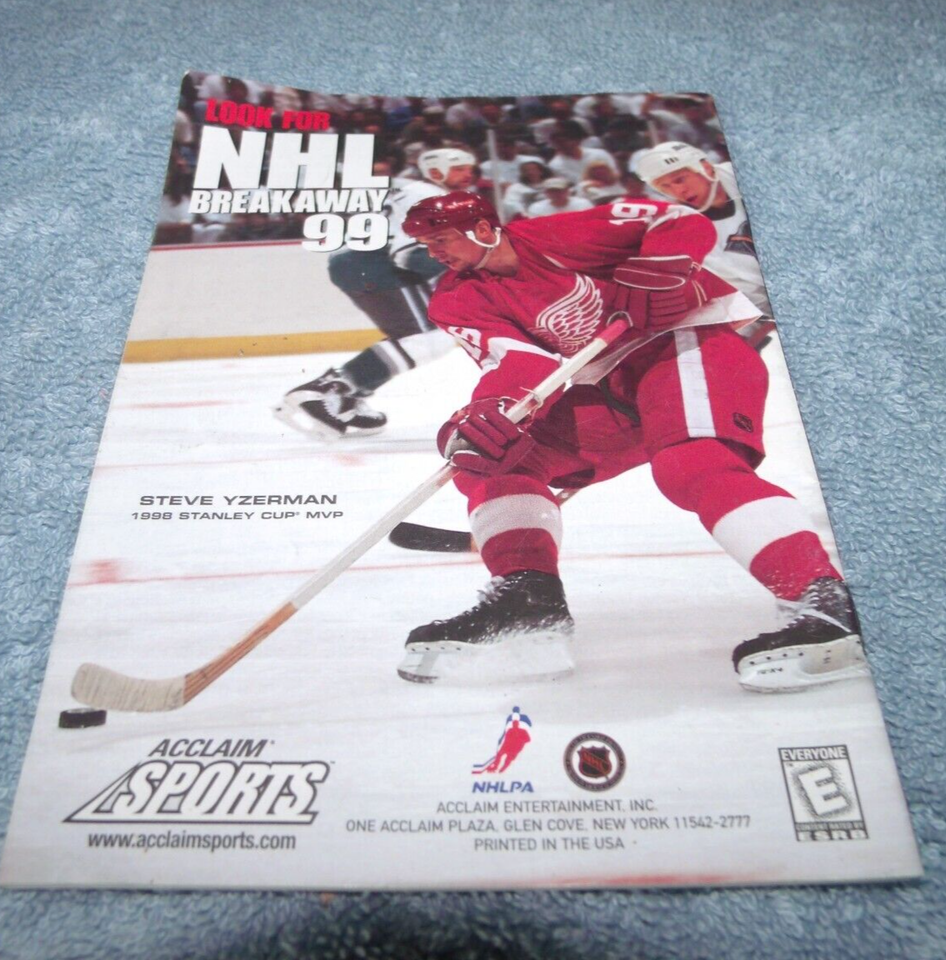 Nintendo64 Acclaim Sports NBA JAM 99 Instruction Booklet Manuel ONLY | eBay