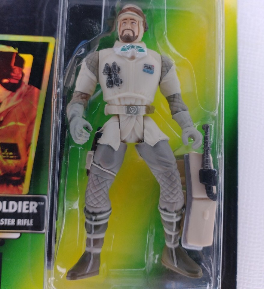 Star Wars TPOTF Hoth Rebel Soldier Action Figure Kenner 1996 New | eBay