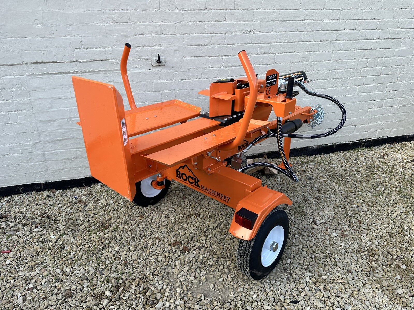 Venom 22 Ton Log Splitter Processor with Briggs Petrol Engine 4-way £ ...
