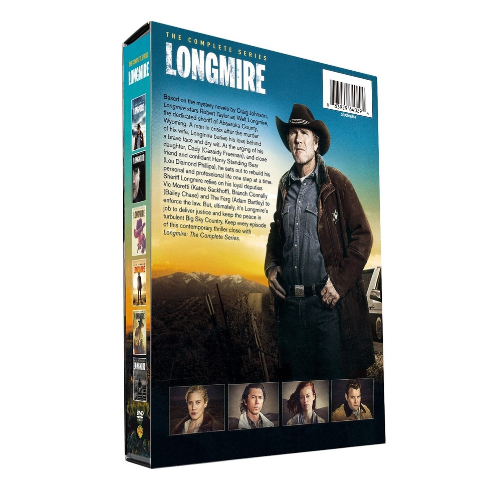 Longmire : The Complete TV Series Season 1-6 (DVD 15-Disc Box Set ...
