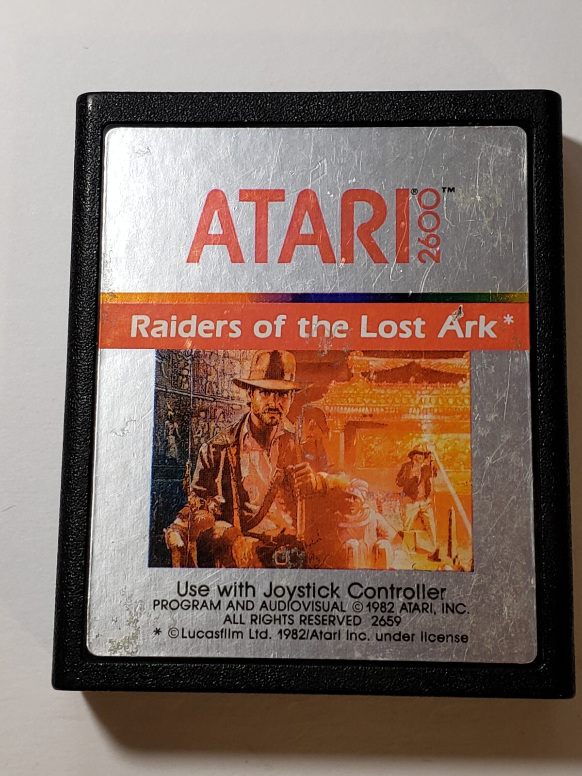 Indiana Jones Raiders of the Lost Ark Atari 2600 Cartridge 1982 | eBay