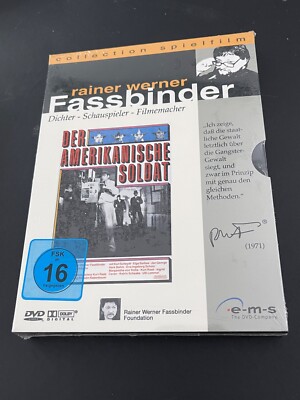Der amerikanische Soldat (SE, 2 DVDs im Schuber, rar), Fassbinder, OVP ...