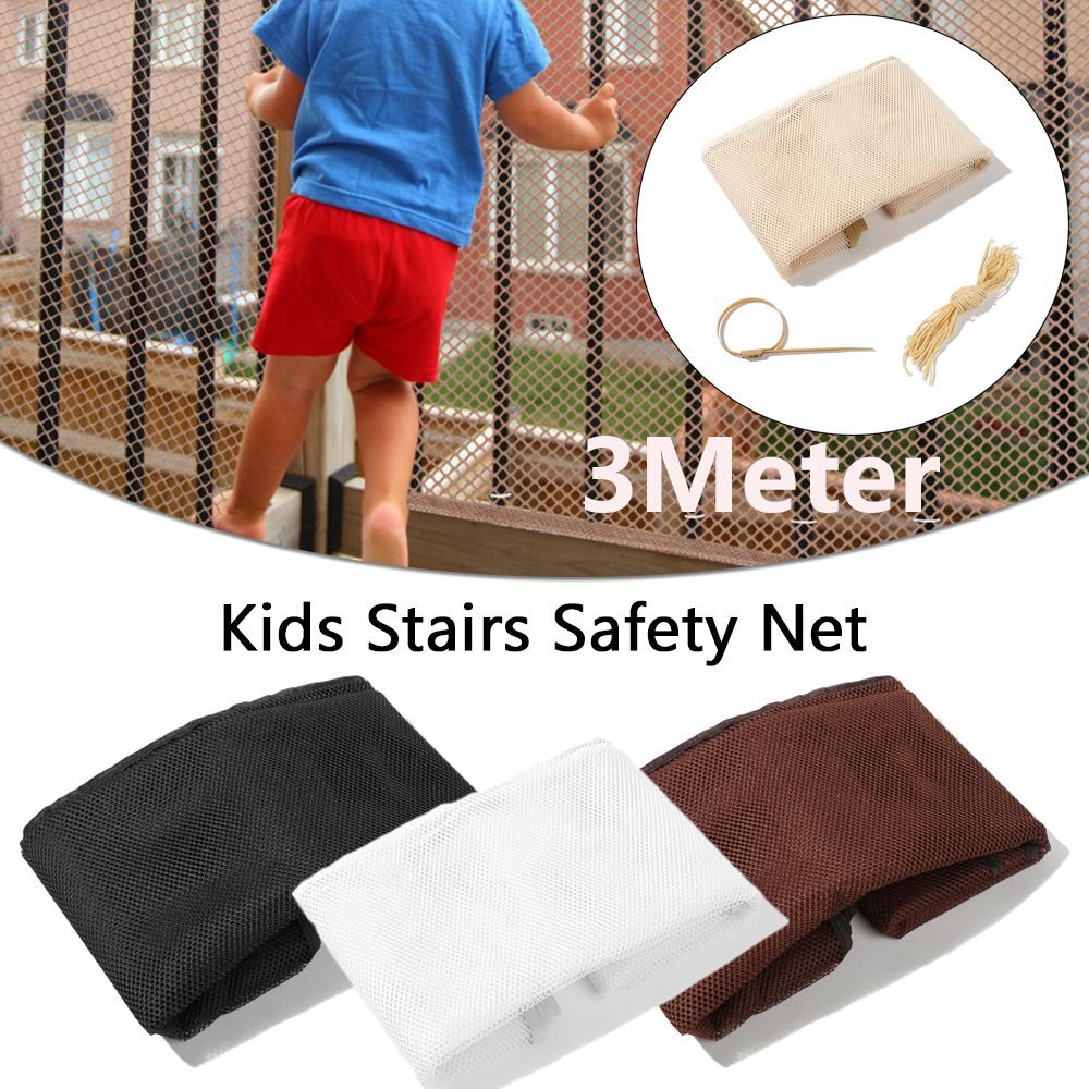 Toddler Kids Children Protector Banister Guard Net Fence Balcony Safety ...