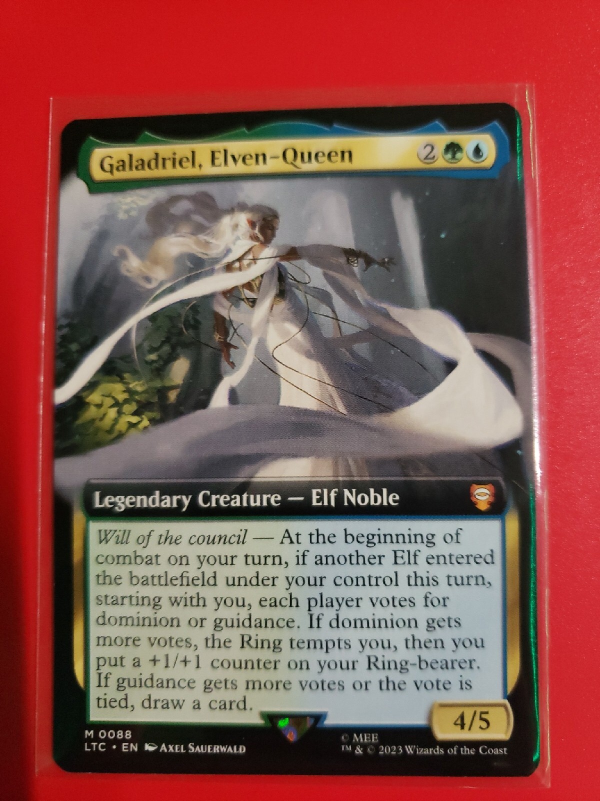 MTG Galadriel, Elven-Queen Tales of Middle-earth Commander 0088 Regular ...