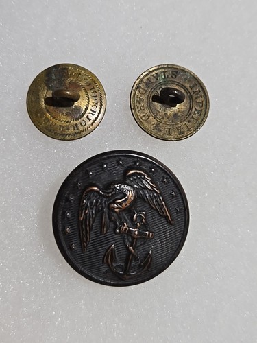 Civil War Era Military Buttons, Imperial Standard, Colour ,Waterbury | eBay
