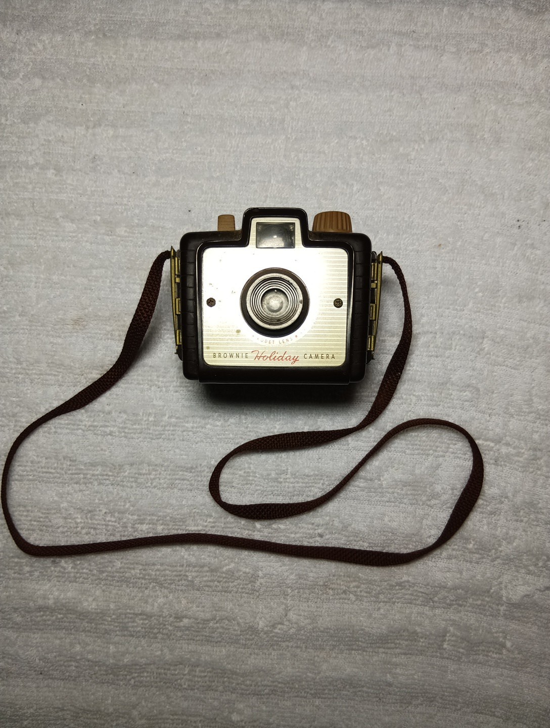 VINTAGE KODAK BROWNIE HOLIDAY FLASH CAMERA 1950'S UNTESTED | eBay