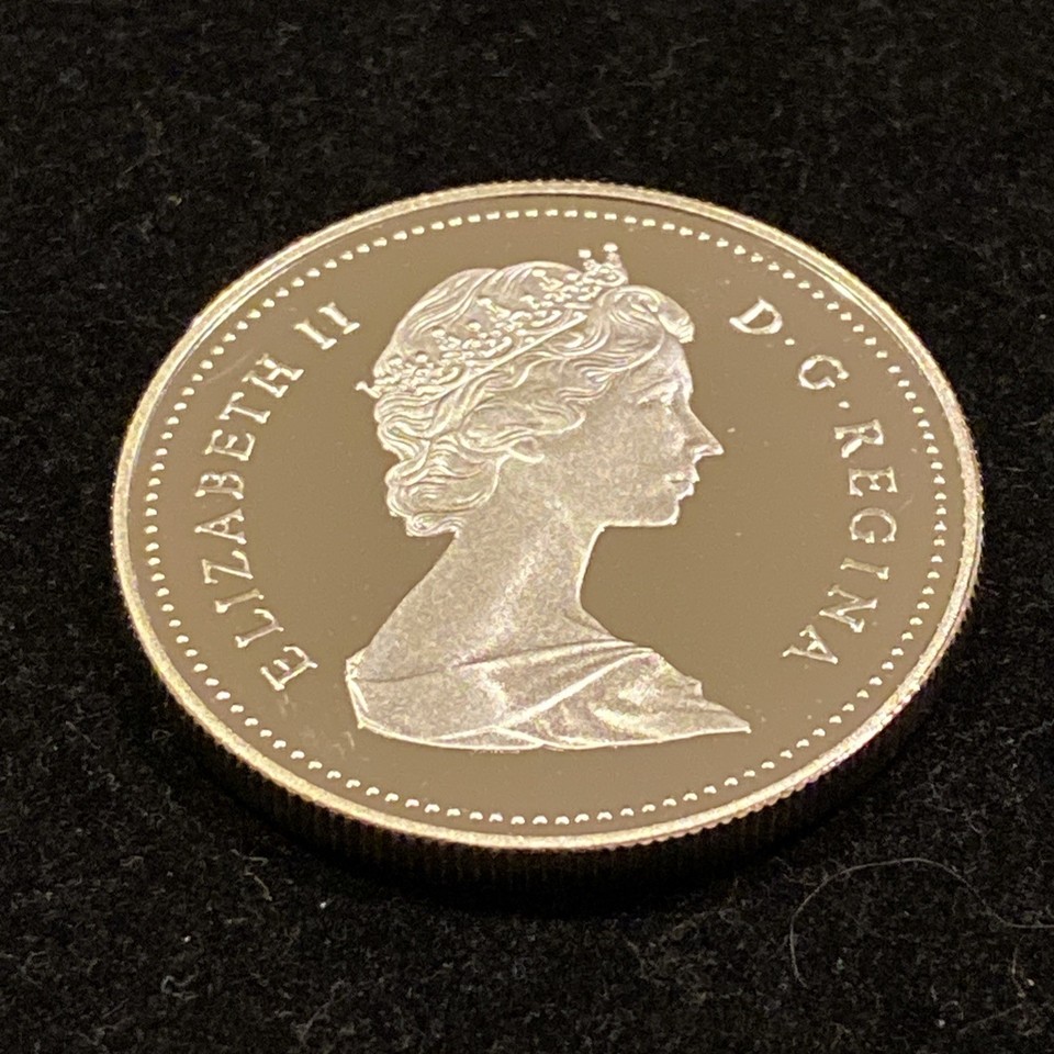 1989 Canada Mint Silver Dollar - Mackenzie River – .375 Oz ASW; .500 ...