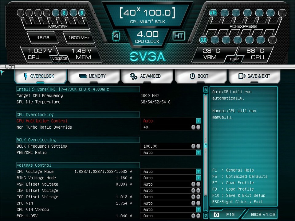 EVGA Z97 Classified ATX Intel Core i7-4790K 4GHz NO RAM/COOLER/IO ...