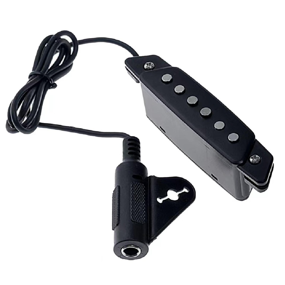 Acoustic Guitar Soundhole Magnetic Pickup Humbucker Passive With Power ...