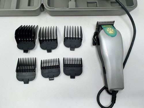 Andis Model MA-1 Pet Grooming with 6 Clippers Guards & Storage Case | eBay